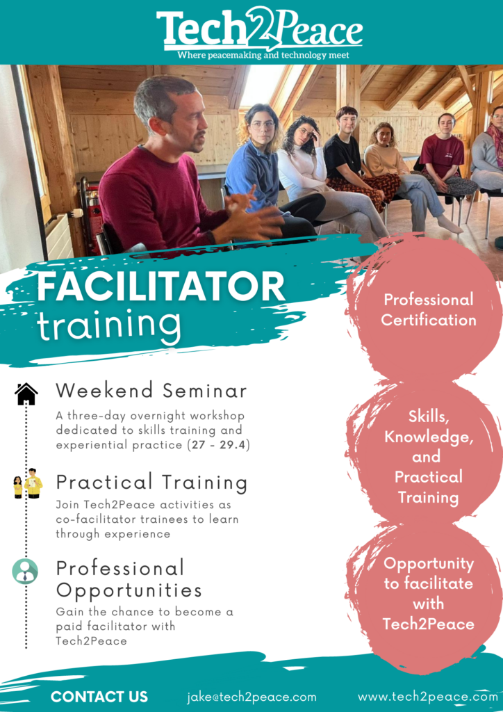 Tech2Peace: Facilitator Training - Alliance for Middle East Peace