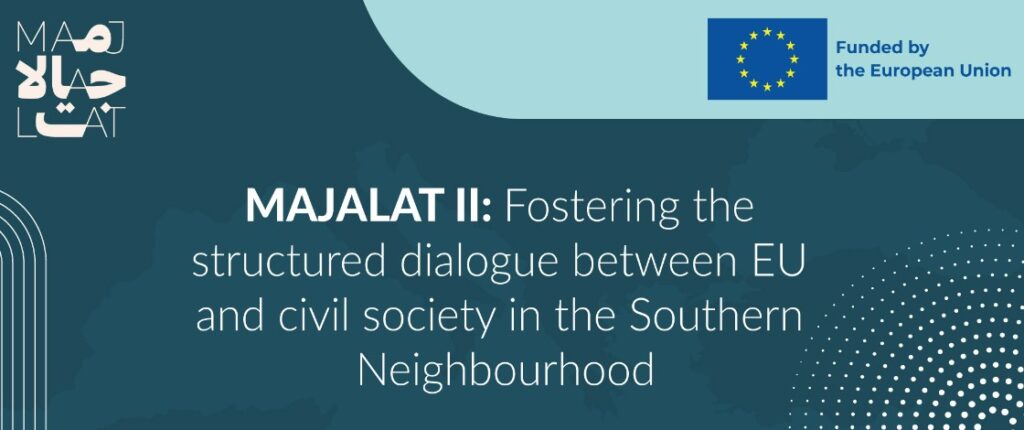 EU's regional project MAJALAT II under the Civil society facility for ...