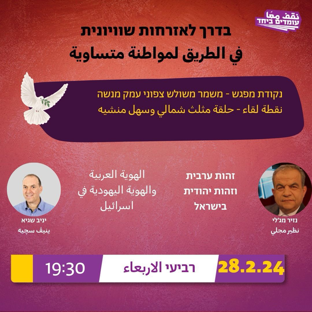 On the way to equal citizenship - Arab and Jewish identities in Israel ...